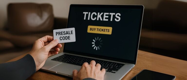 How Presale Codes Work – Simple Guide for Concert Fans