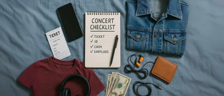 Your First Concert Checklist: What to Bring and Expect